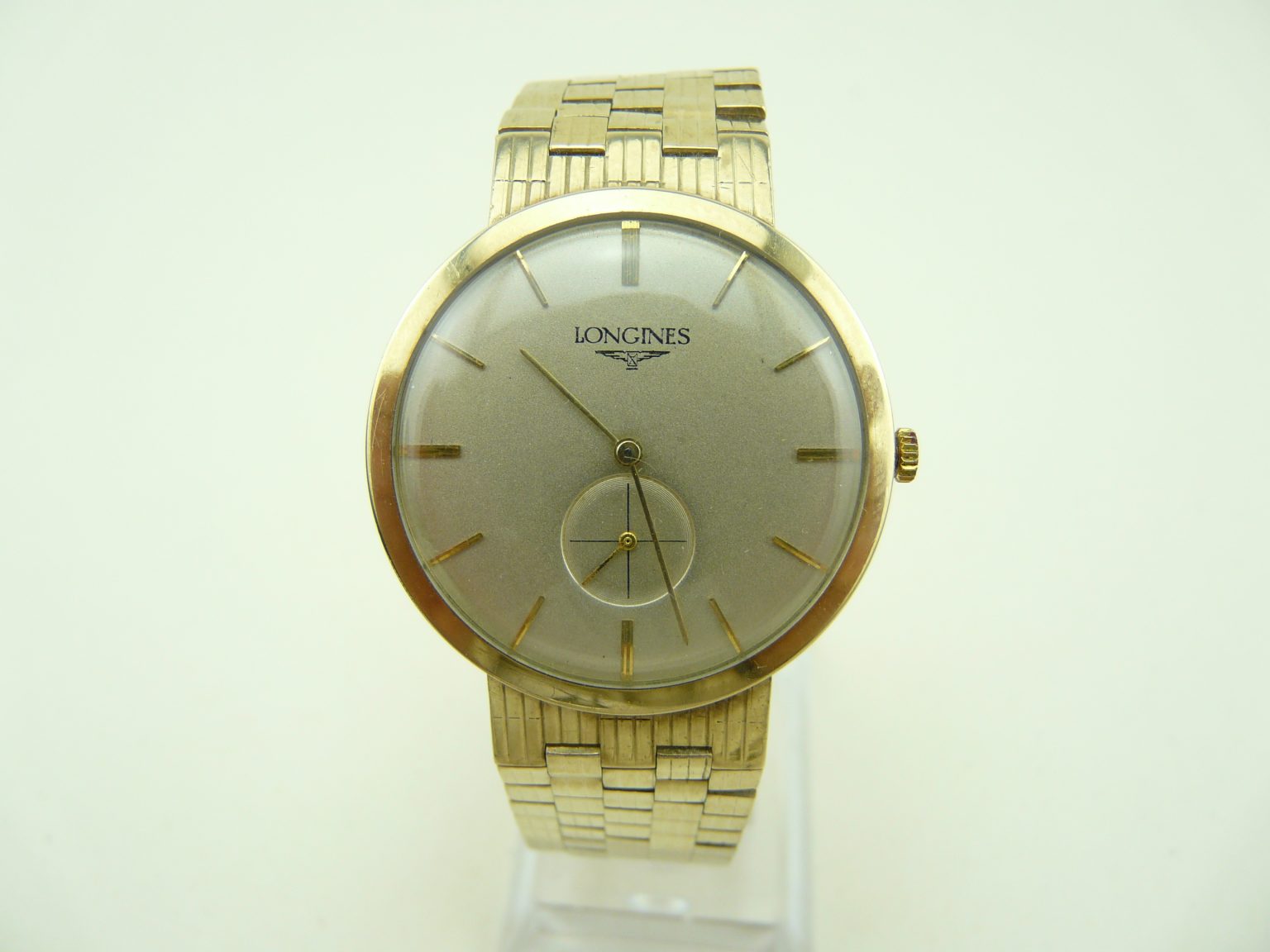 Longines Vintage Solid Gold Sub Dial Vintage Manual Watch