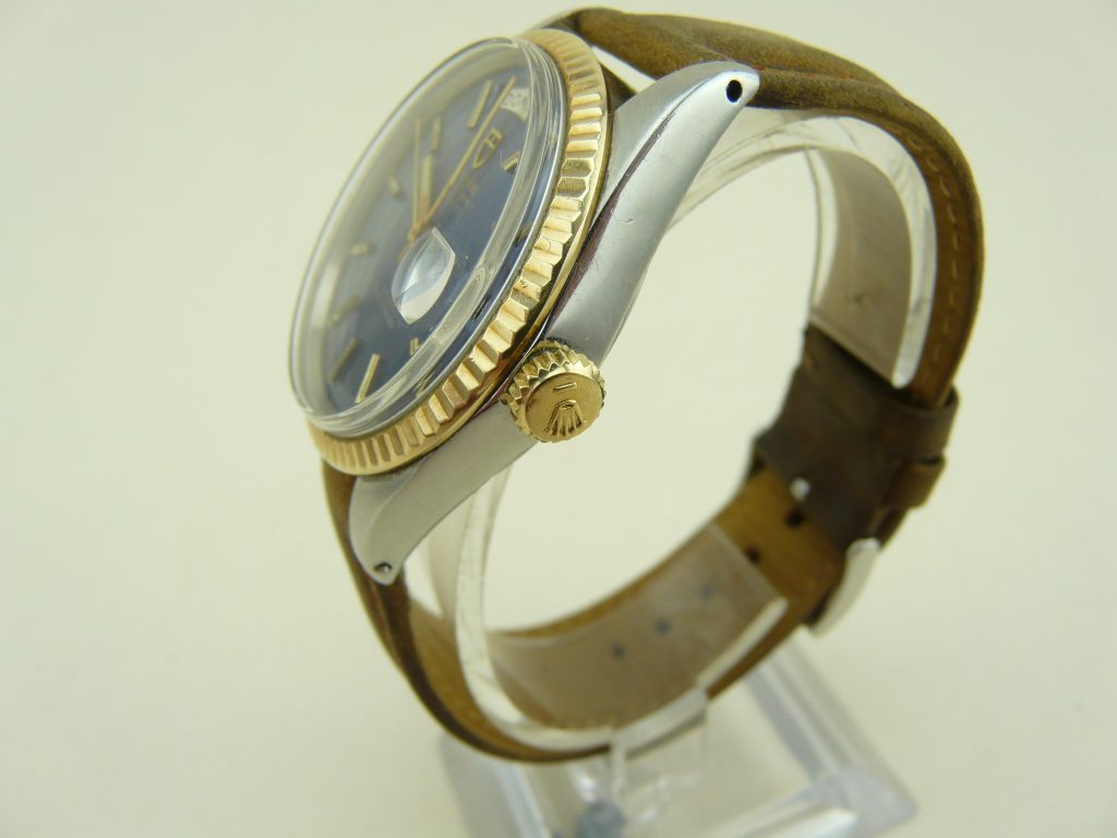 Tudor 7019/3 1969 Rare Blue Dial Just Serviced Box and Brochure - SOLD